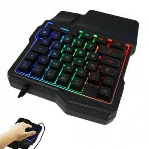 Jual Keyboard One Handed Gaming Keyboard Sebelah Single K7 Hand Semi ...