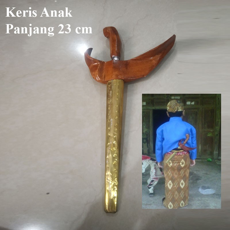 Jual Keris Anak Aksesoris Baju Adat Jawa Anak Shopee Indonesia