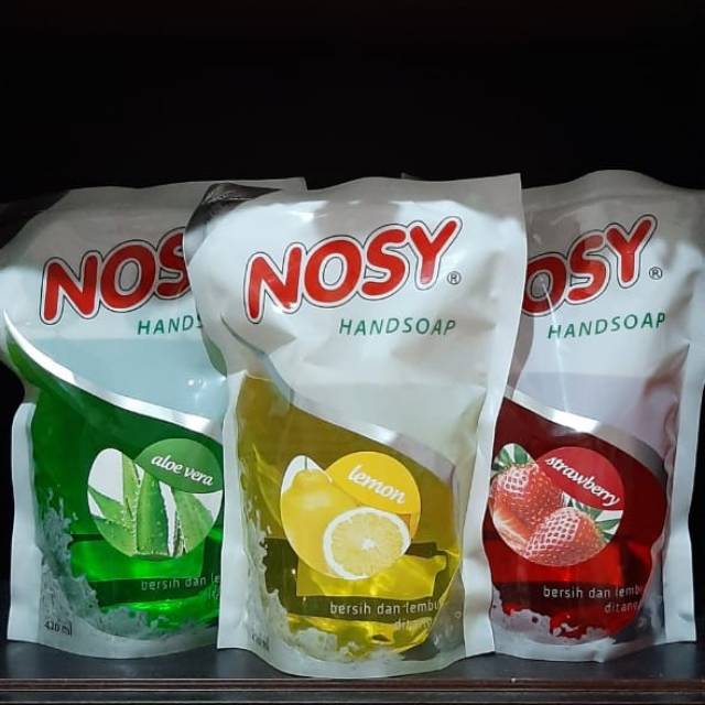 Jual Hand wash soap Sabun Cuci Tangan Nosy Antibakteri 420 ml | Shopee Indonesia