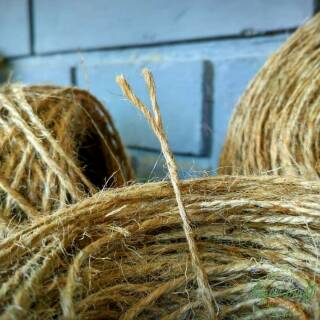 Tali Rami 40 Meter Tali Goni Tali Jerami 50 Gram Straw String Bahan ...