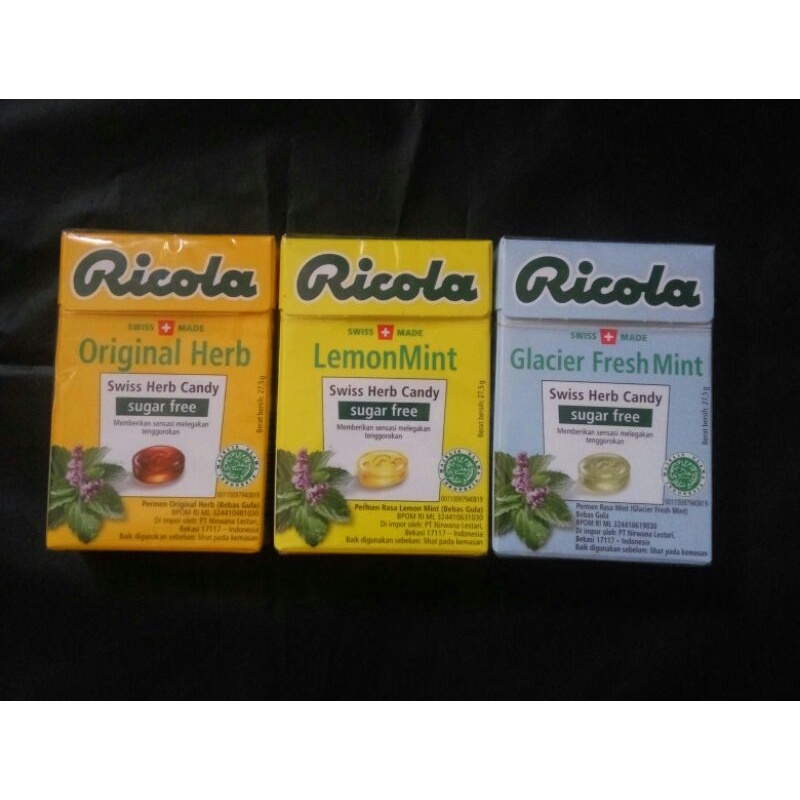 Jual Permen Ricola Sugar Free 27,5 gram | Shopee Indonesia