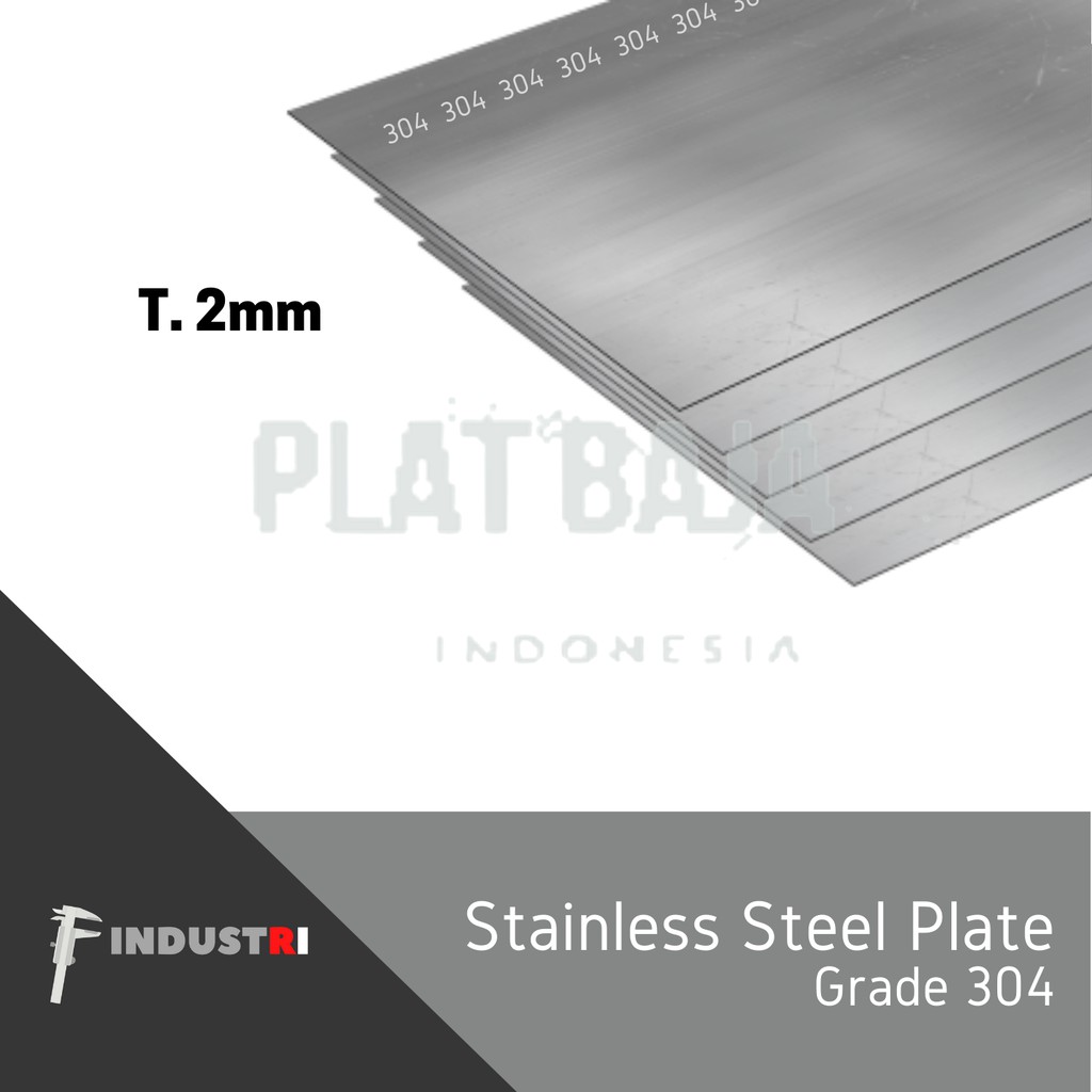 Plat Stainless 2mm | Stainless Steel Plate ukuran custom | Shopee Indonesia