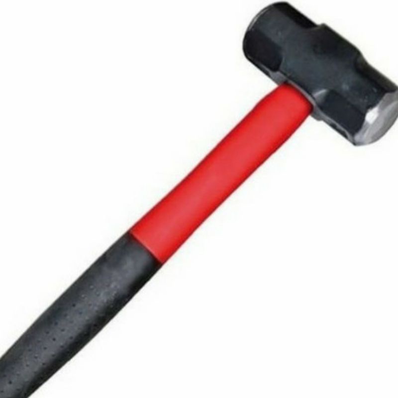 Jual Palu godam 3 kg 6 Lbs sledge hammer gagang fiber | Shopee Indonesia
