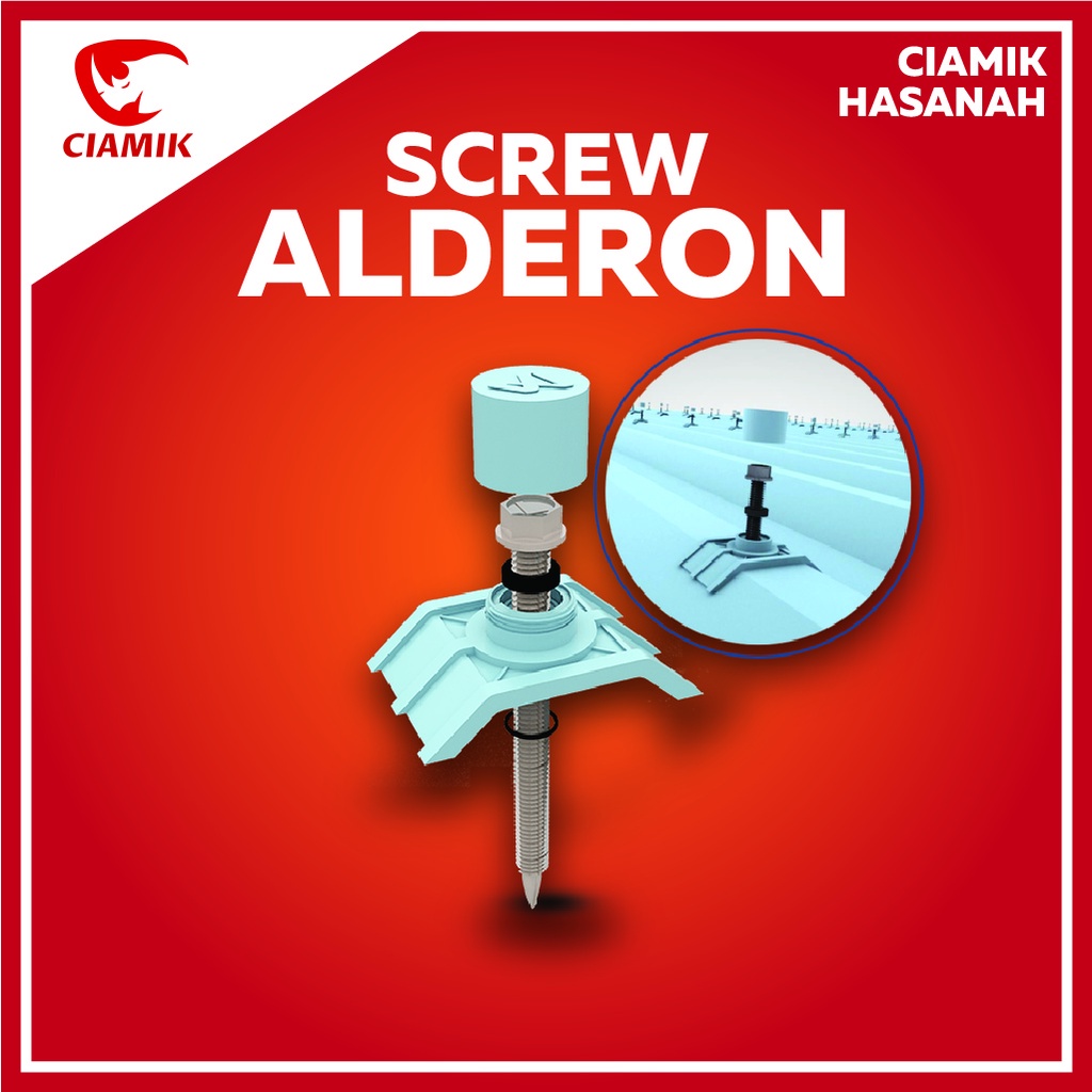 Jual Screw / Skrup UPVC Alderon | Shopee Indonesia