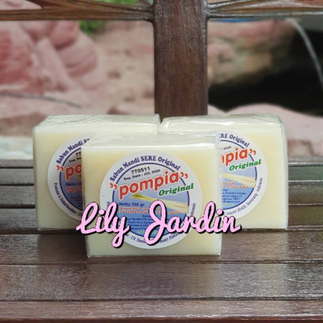 Jual Pompia Sabun Sereh Original / Sere (Kotak) - 160 Gram | Shopee ...
