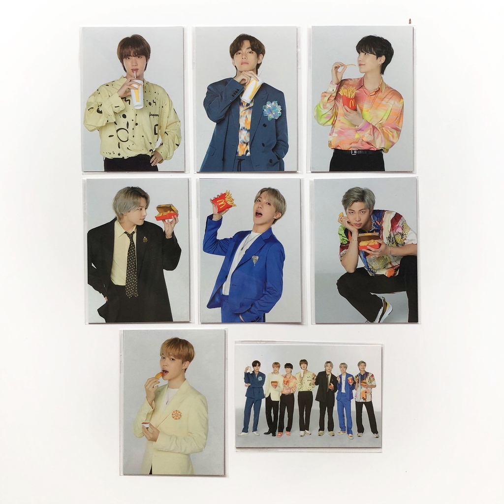 Jual BTS x McD McDonalds Official Photocard PC Weverse | Shopee Indonesia