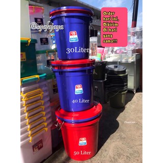 Jual KOMET STAR - Ember Plastik Ukuran 30-40-50-60 LITER Indonesia|Shopee Indonesia