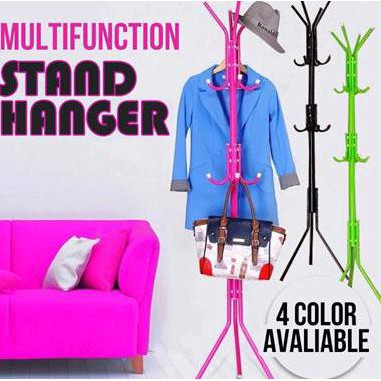 Jual Stand Hanger / Gantungan Tiang Berdiri / Hanger Gantungan Baju Tas ...