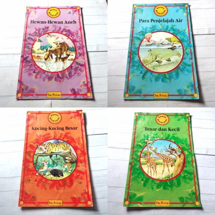 Jual BUKU ANAK Dunia Binatang Tira Pustaka 1- 4 Set | Shopee Indonesia