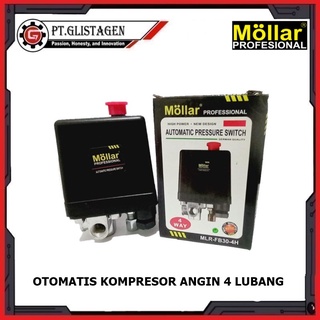 Jual Otomatis Kompresor Automatic Pressure Switch 4 Lubang 1/4"inch ...