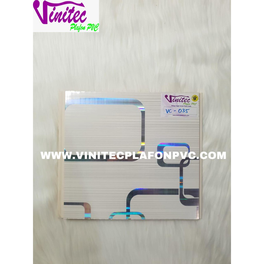 Jual Plafon PVC VINITEC / Plafon PREMIUM TYPE VC Per Lembar 3M / 4M ...
