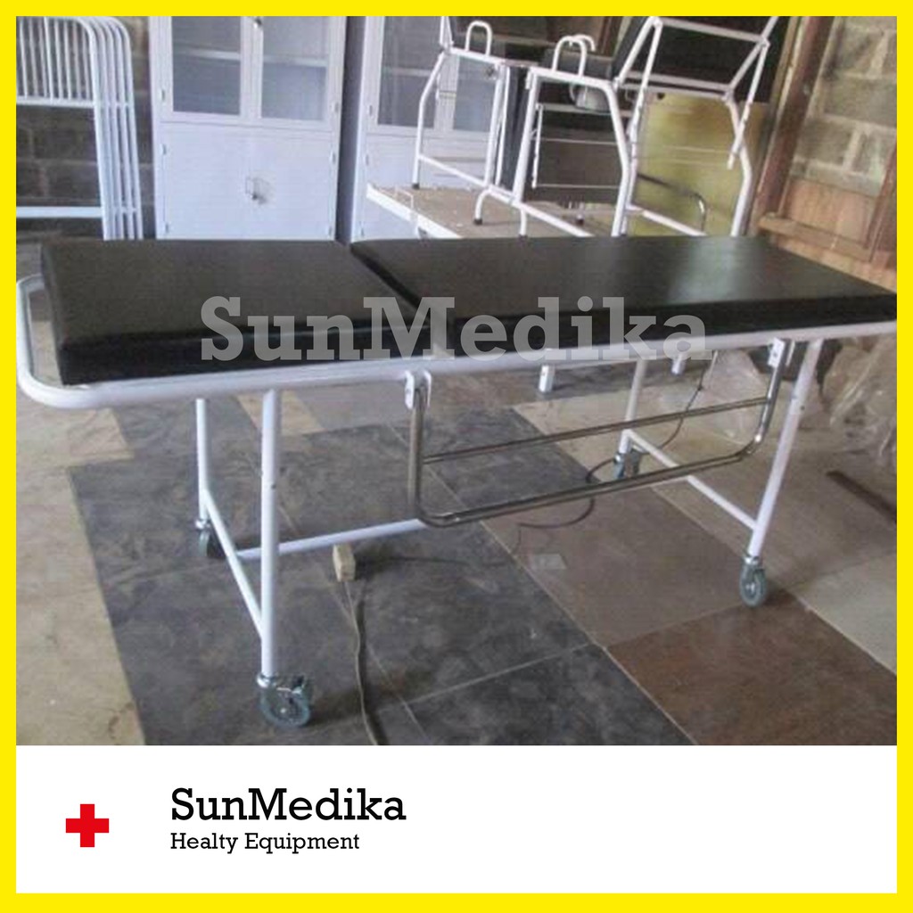 Jual Brankar Pasien Komplit Powder Coating | Brangkar Tandu Dorong ...
