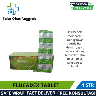 Jual FLUCADEX TABLET/10 TABLET/OBAT BATUK DAN FLU | Shopee Indonesia