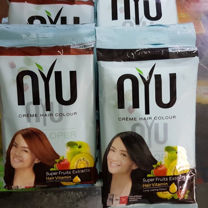 Jual gt2011y Nyu Semir Rambut Sachet - Natural Brown Cz20Z1C Indonesia ...