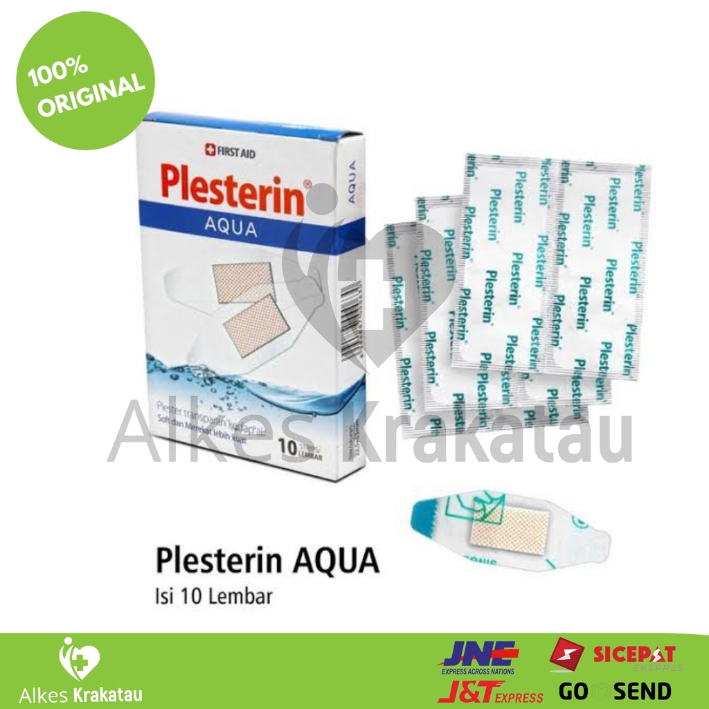 Jual Plesterin Aqua isi 10 Onemed / Plester Luka Transparan | Shopee ...
