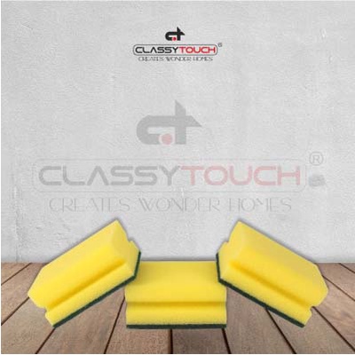 Jual Spons Cuci Piring isi 3 Pcs Busa Pencuci Piring Classy Touch CT-0001A spons cuci serbaguna ...