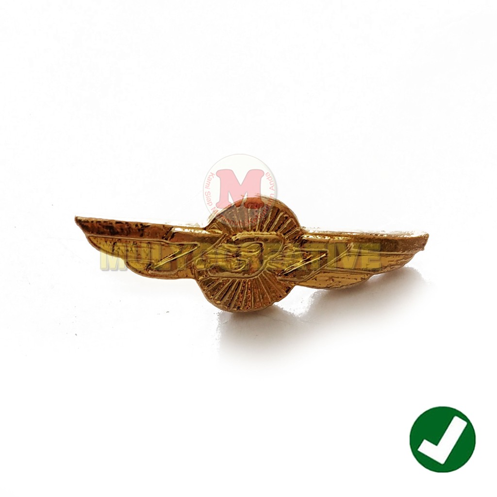 Jual Pin Boeing 737 Pin Lapel Pesawat Atribut Pilot Pin Boeing 737 ...