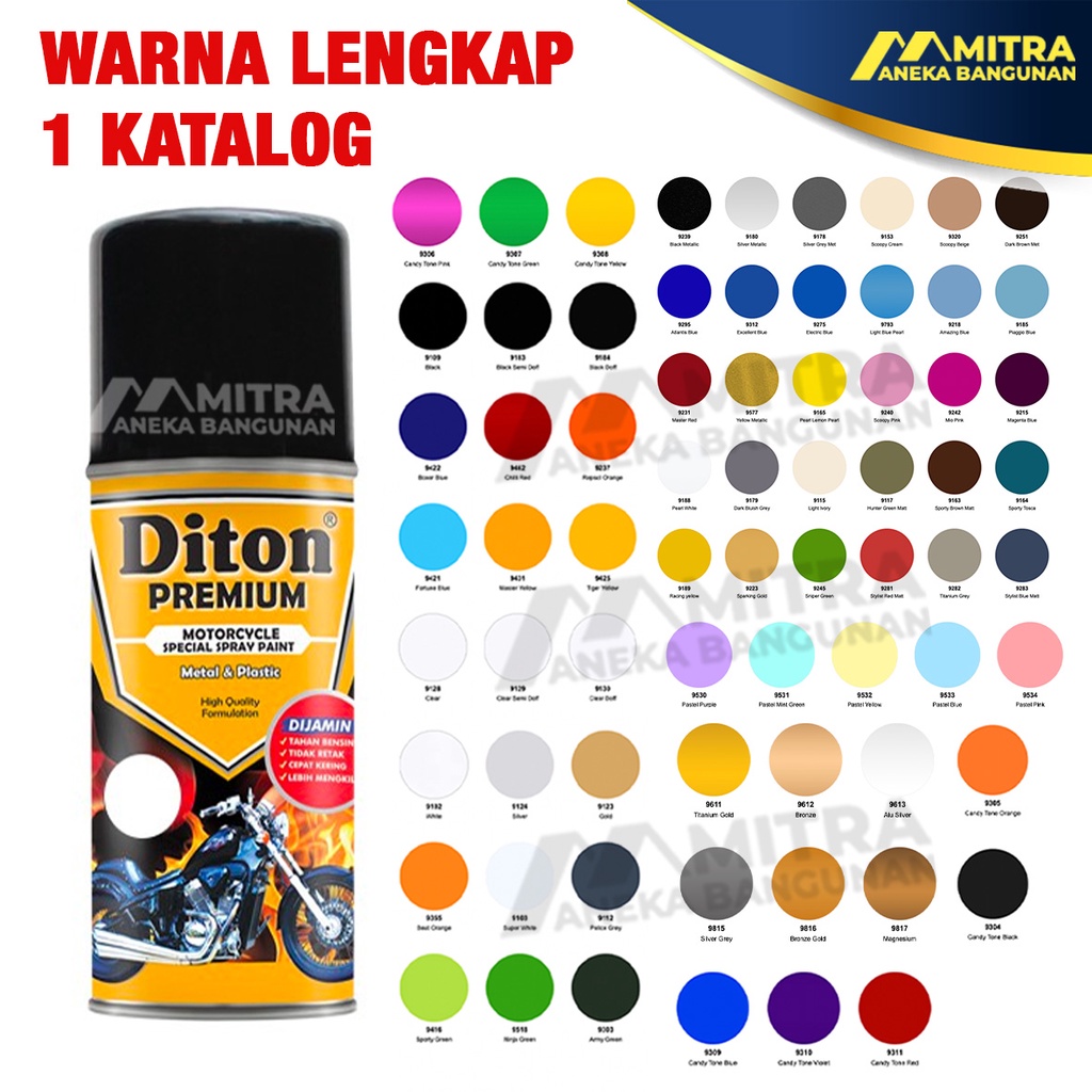 Jual DITON PREMIUM 400cc Cat Semprot PART 1 - cat pylox pilox | Shopee ...