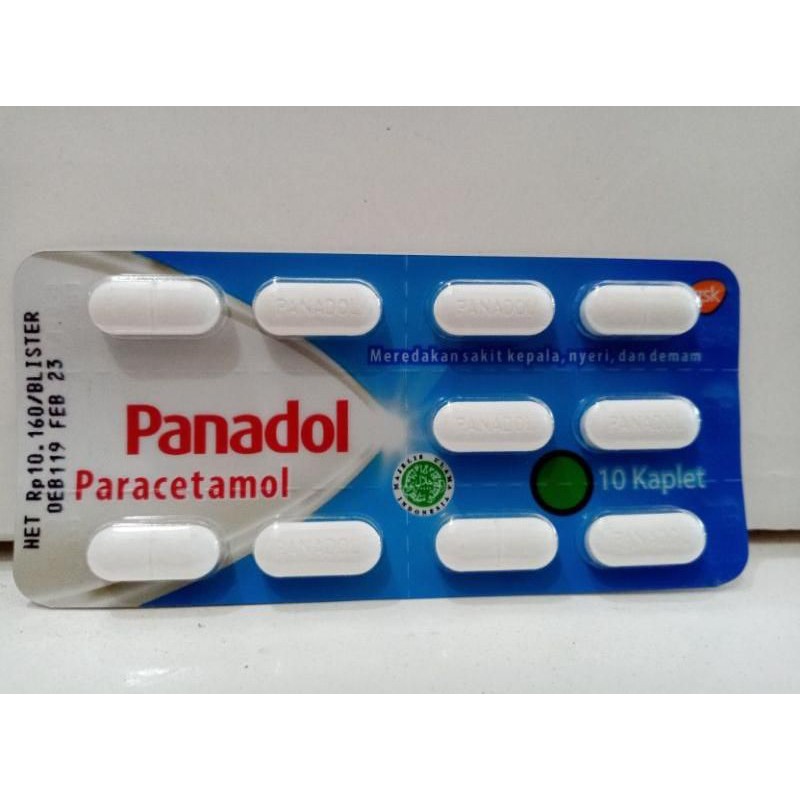 Jual Panadol tablet / Penurun panas / Sakit kepala / Demam | Shopee ...