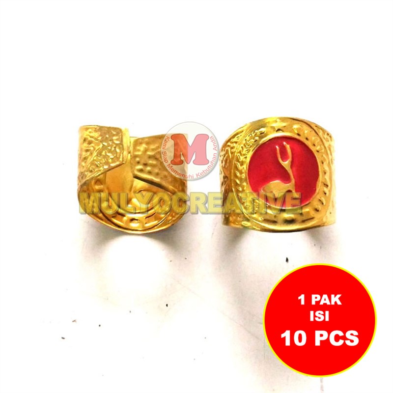 Jual Ring Pramuka - Ring Hasduk Pramuka Penggalang Warna Merah | Shopee ...