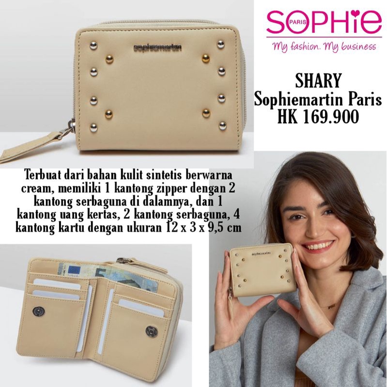 Jual Dompet Shary ORIGINAL by SOPHIE MARTIN PARIS | Shopee Indonesia