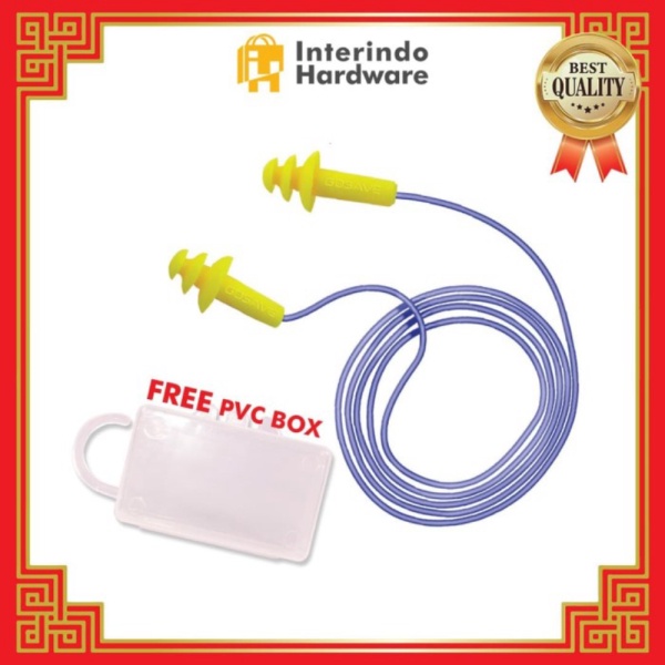 Jual Harga Turun Earplug Ultrafit Corded dengan Kotak Penutup Safety ...