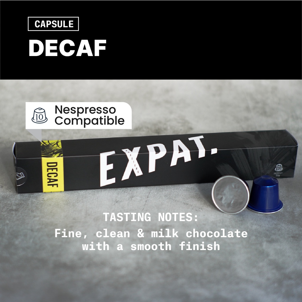 Jual Expat Roasters Specialty Coffee "Decaf" Coffee Capsule Compatible ...