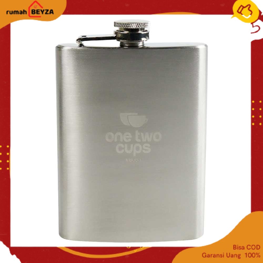 Jual Botol Minum Flask Bentuk Kotak 8oz - URTA2 | Shopee Indonesia