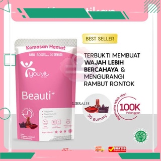 Jual Youvit Beauti + Multivitamin sachet isi 7 gummy / Beauty Plus ...