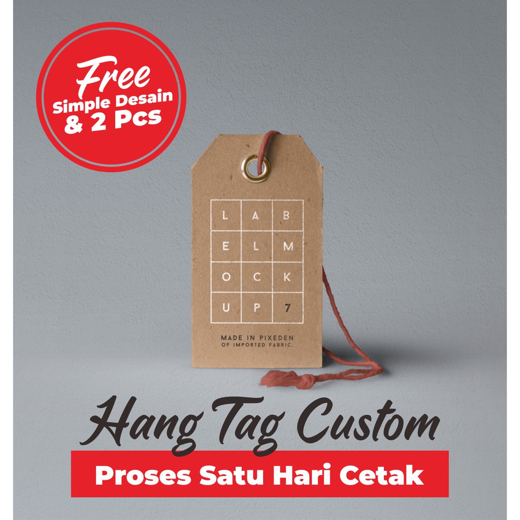 Jual HANG TAG MURAH / HANG TAG BAJU / HANG TAG ONLINE SHOP / HANG TAG ...