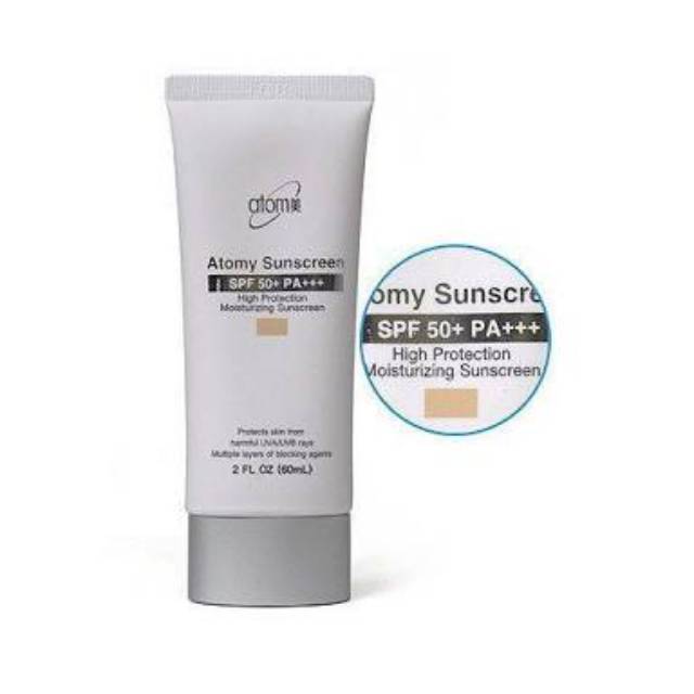 Jual Atomy Sunscreen SPF 50+PA+++ warna beige | Shopee Indonesia