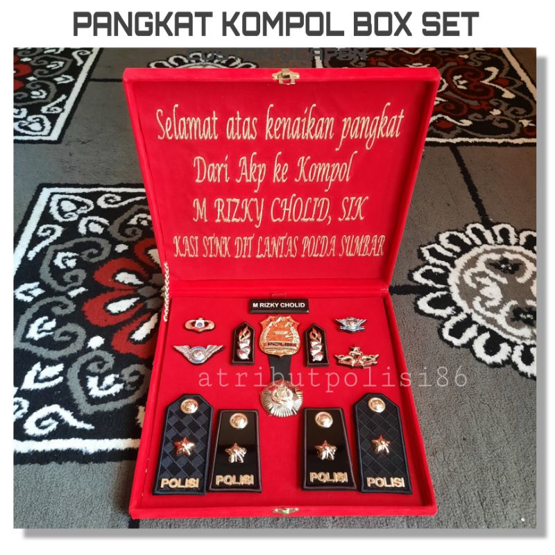 Jual Pangkat Kompol Box Set - Pangkat Kompol Polri - Pangkat Kompol ...