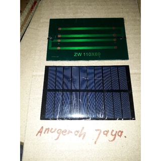 Jual modul solar cell panel surya mini 6v 1w 200ma solar panel | Shopee ...