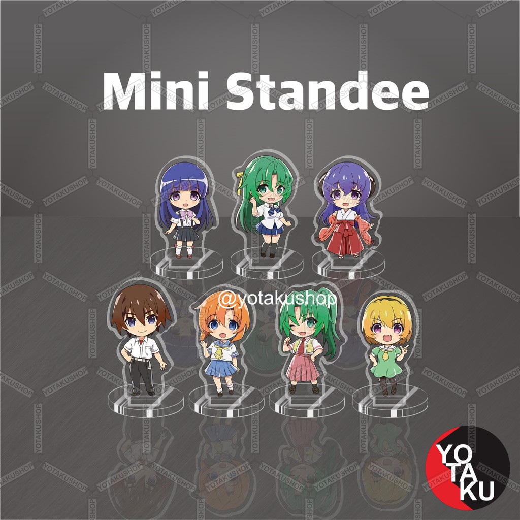 Jual Mini Standee Figure Anime Akrilik Higurashi When They Cry MST30 ...