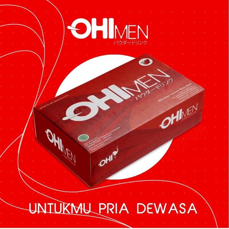 Jual Ohimen vitamin suplemen pria isi 5sachet perbox Indonesia|Shopee ...