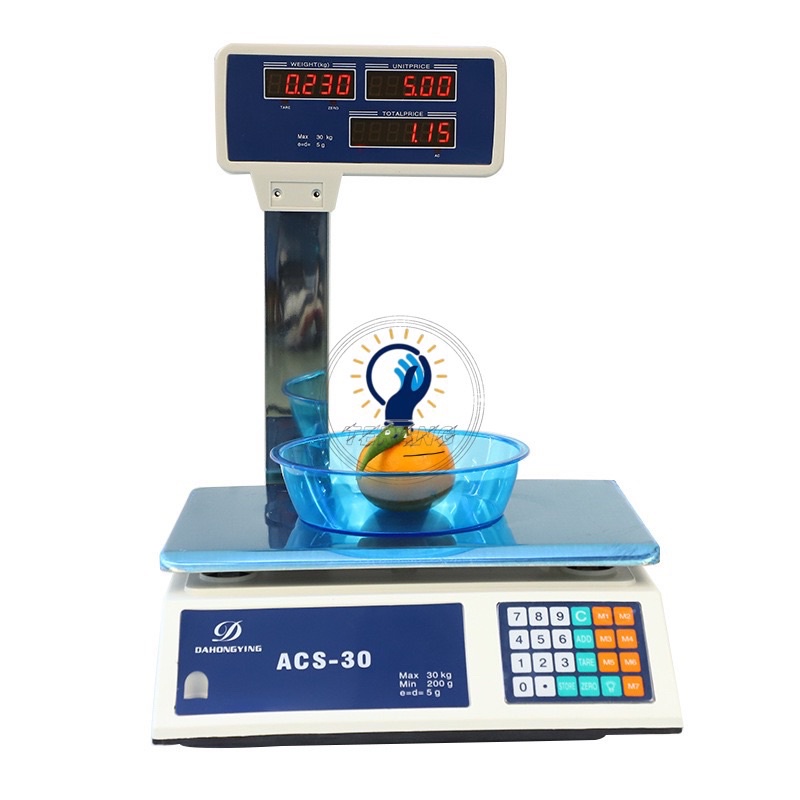Jual timbangan buah digital 40kg / timbangan sayur / timbangandigital ...