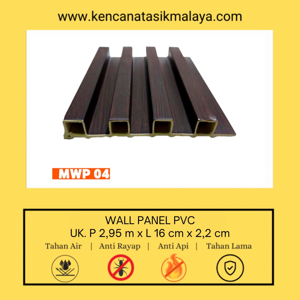 Jual Wall Panel WPC Modern Tasikmalaya Tipe MWP 04 | Shopee Indonesia