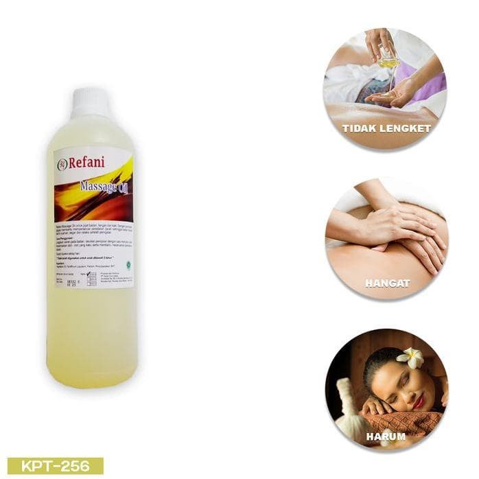 Jual Massage Oil 1 Kg Minyak Pijat Urut Refleksi Tubuh Refani Massage 6913