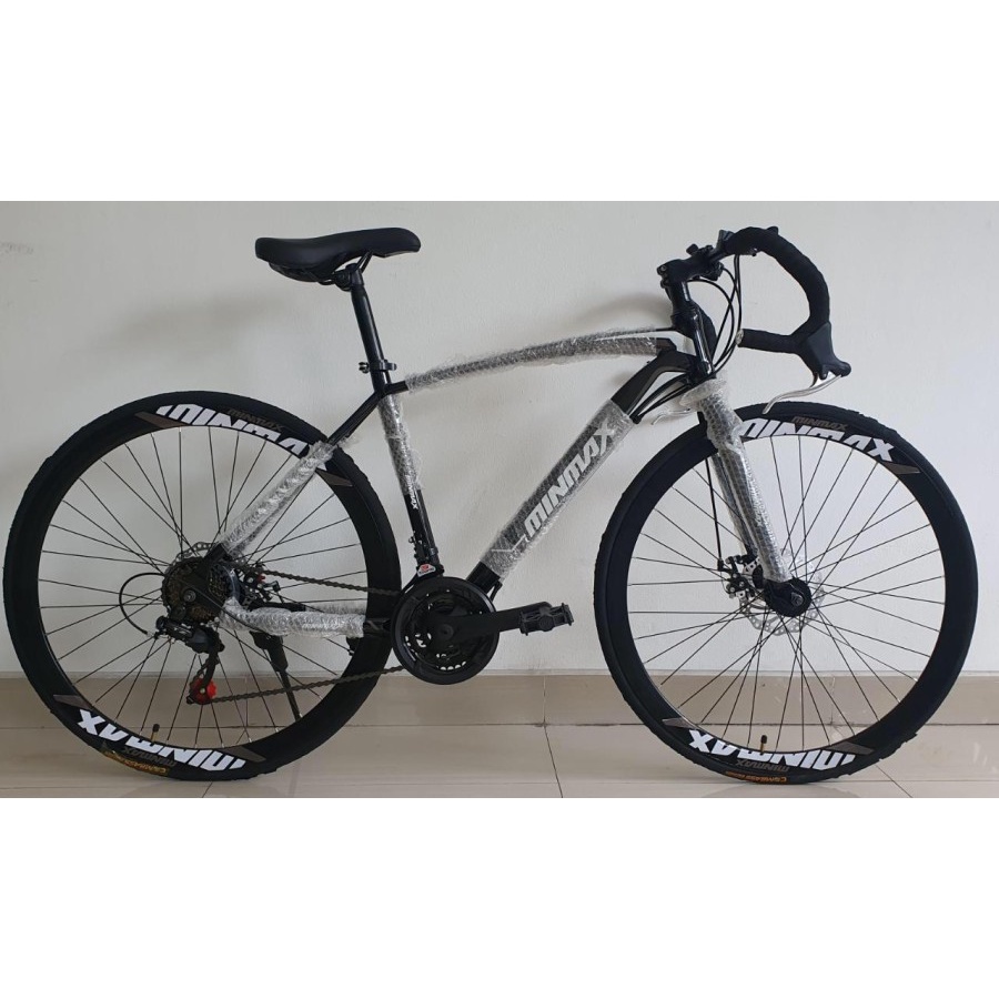 Jual Sepeda Dewasa - Sepeda Balap Road Bike 700c Minmax 2x8sp | Shopee Indonesia