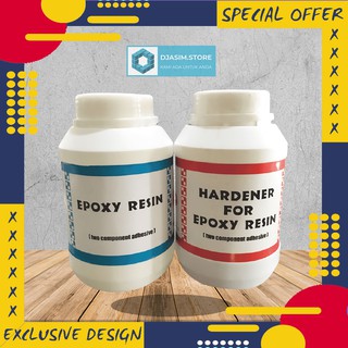 Jual LEM EPOXY RESIN SK SET 2 DUA KOMPONEN ADHESIVE RESIN MULTI FUNGSI ...