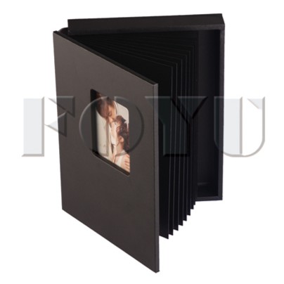 Jual Album Foto Digital Minimalis Cover Box Hitam Ukuran 6R 15 x 20 cm ...