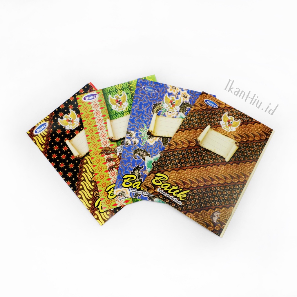 Jual Stopmap Map Batik Folio isi 4 - Map Kertas F4 - Kertas Art Carton ...