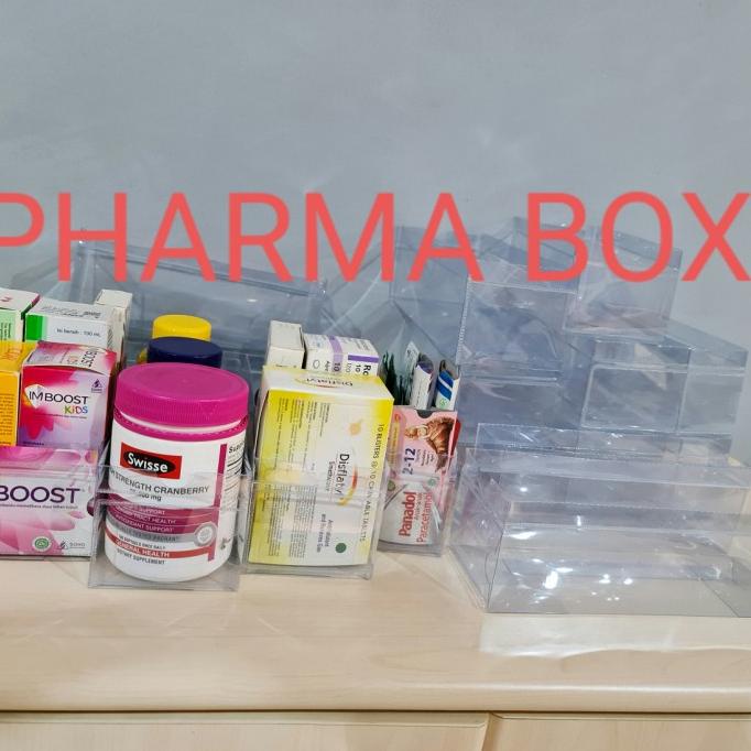 Jual BOX KOTAK OBAT MIKA APOTEK 20x8x7cm isi 25 pcs | Shopee Indonesia