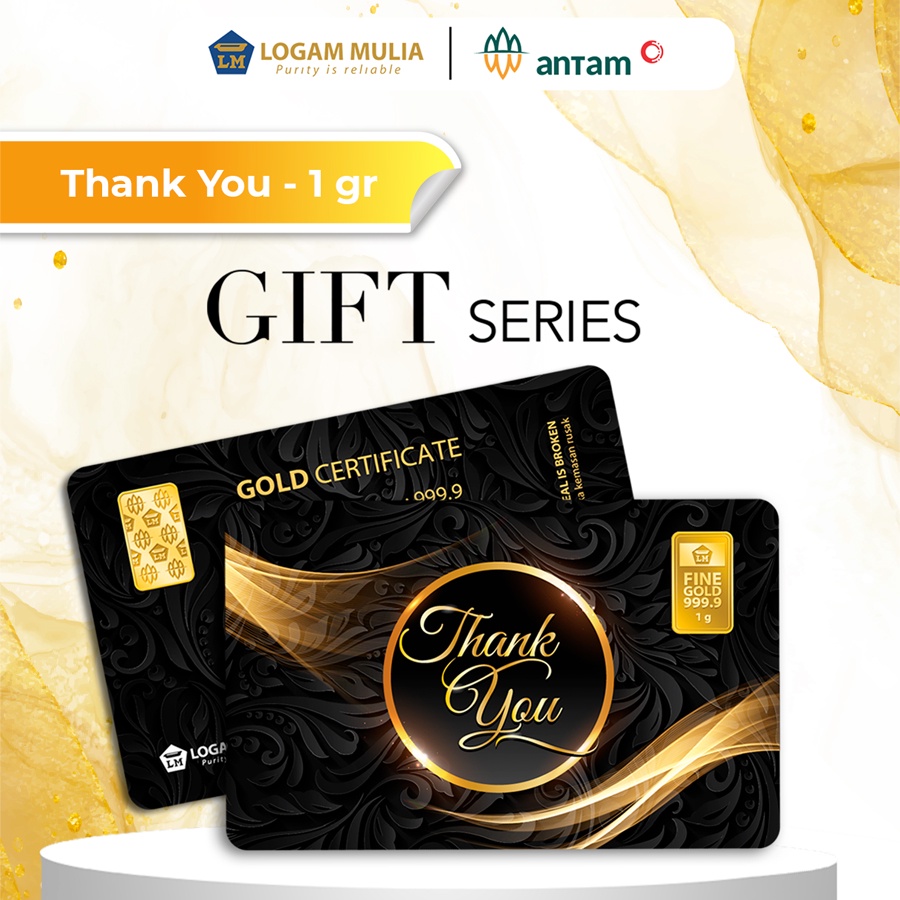 Jual Emas Antam LM Gift Series Thank You - 1 gr | Shopee Indonesia