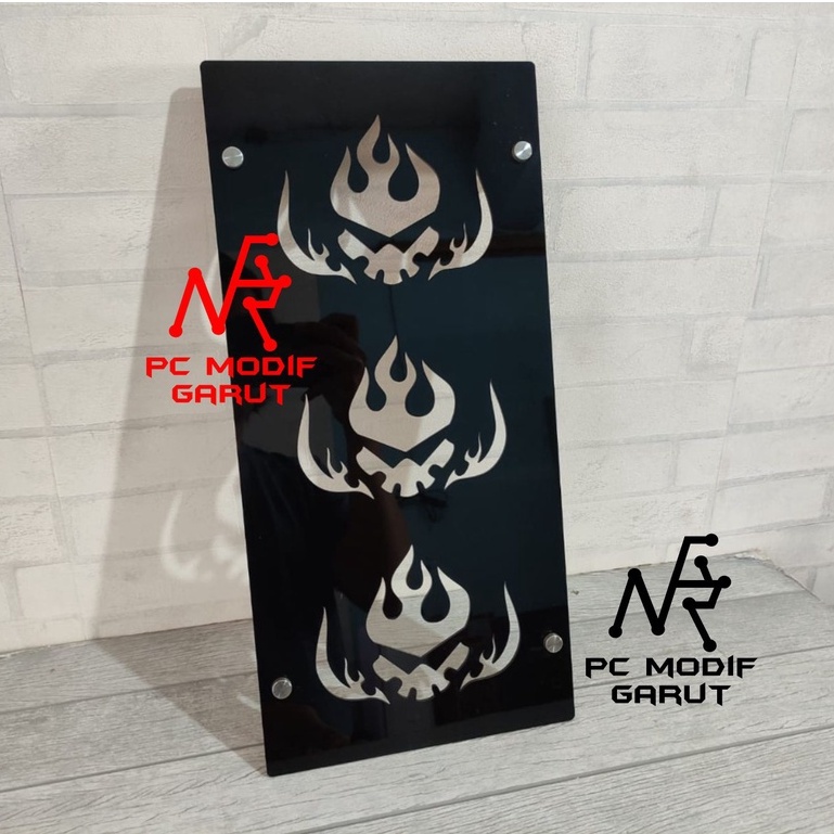 Jual FRONT PANEL CASING PC CUSTOM LOGO dan huruf | Shopee Indonesia