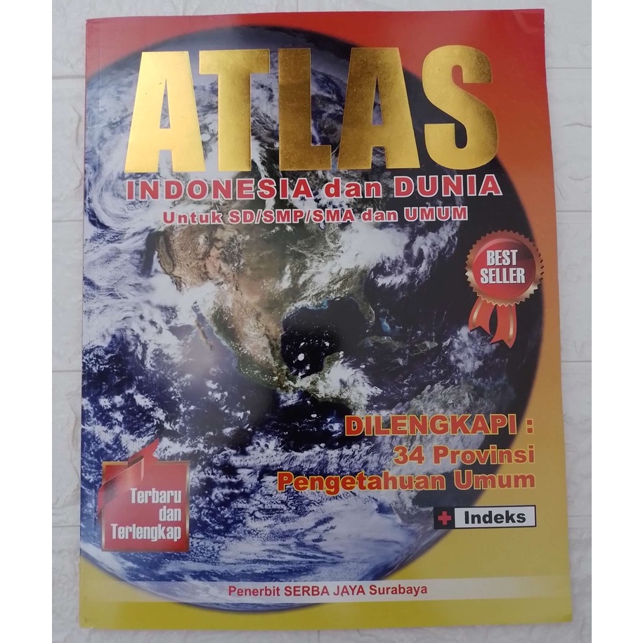 Jual Buku ATLAS INDONESIA DAN DUNIA untuk anak SD-SMP-SMA & Umum - Full ...
