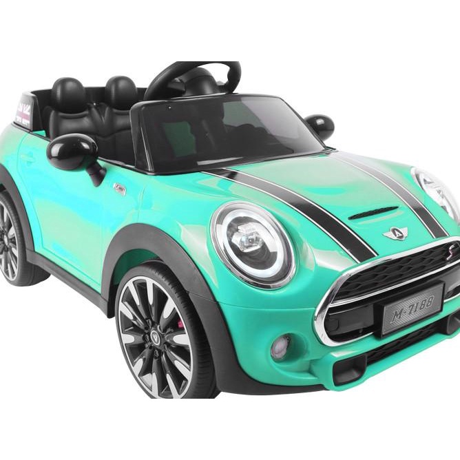 Jual Mainan Anak Mobil Listrik Aki Remote Control Mini Cooper Mortein ...