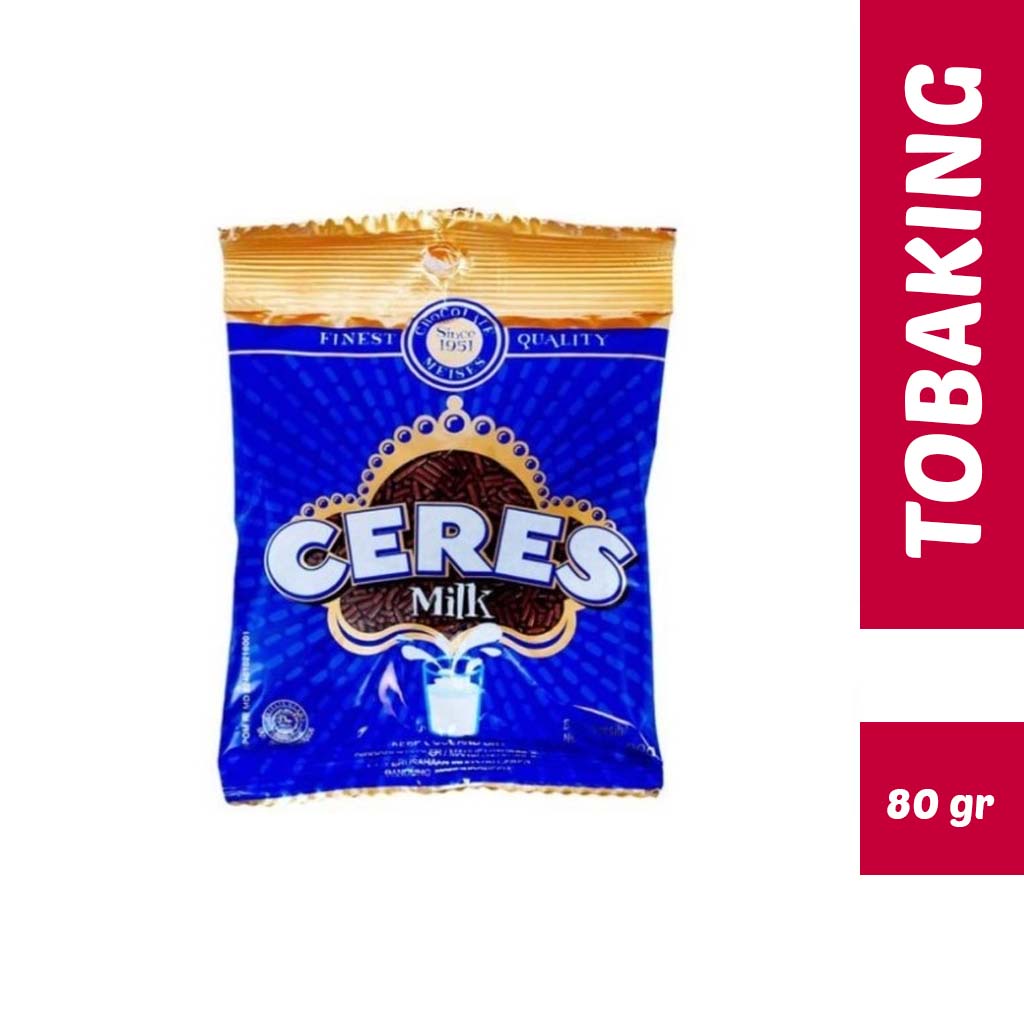 Jual Ceres Hagelslag Meises Milk 80 Gr Chocolate coklat meses Indonesia ...