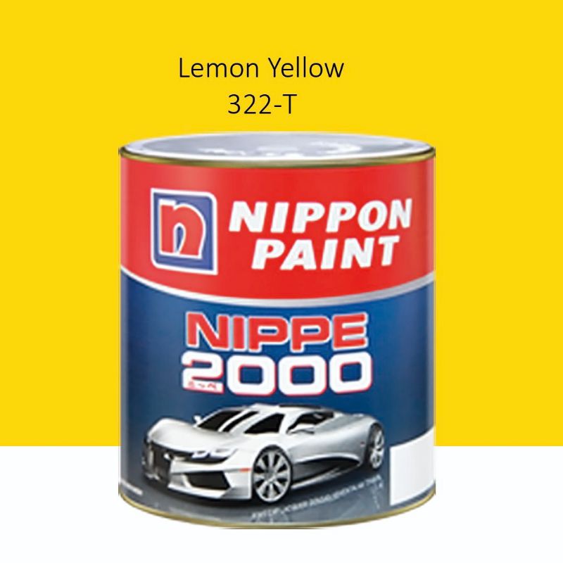 Jual Cat Duco Nippe 2000 1 Liter - Lemon Yellow 322-T | Shopee Indonesia