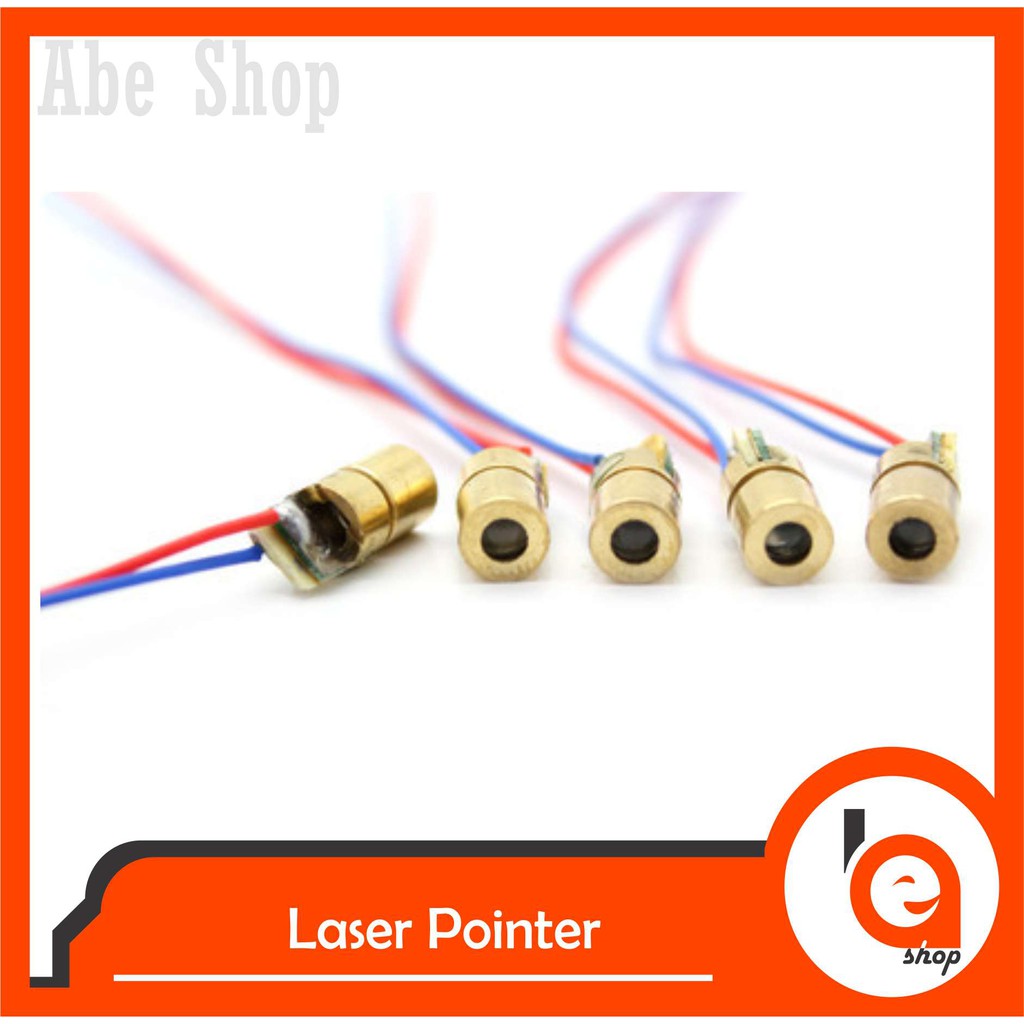 Jual Modul Laser Diode Red Dot 5v Module Arduino 5 V 650nm | Shopee ...